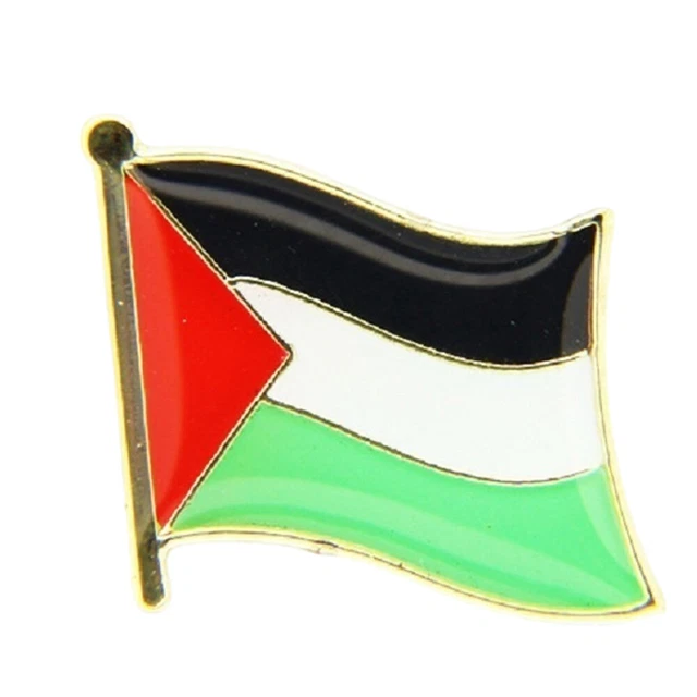 PALESTINE FLAG LAPEL Pin Badge Palestinian National Lapel Pin Metal for ...