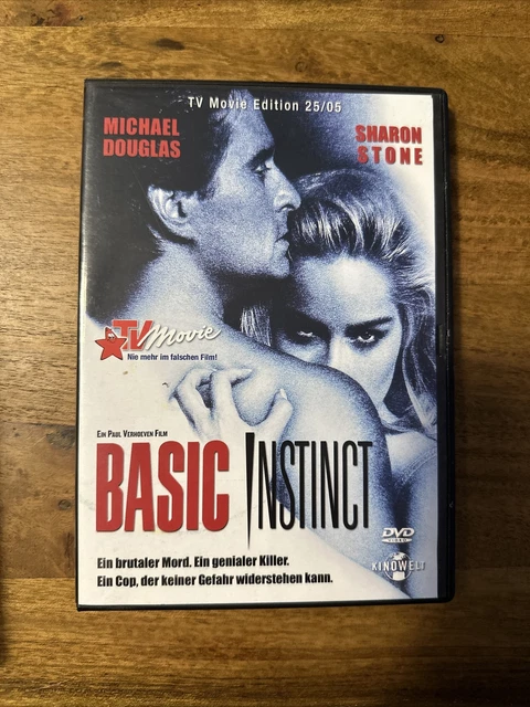 BASIC INSTINCT - DVD - Michael Douglas Sharon Stone Krimi Frei ab 16 ...