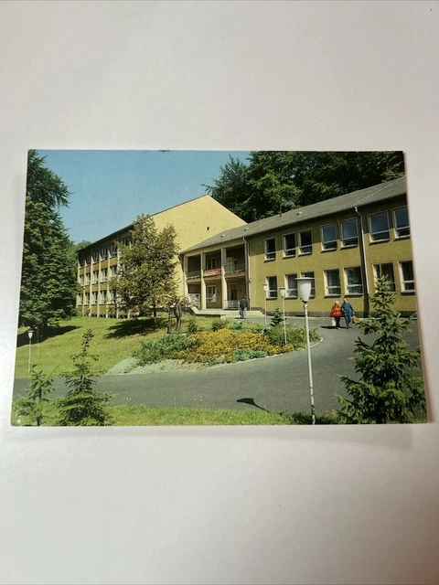 ALTE POSTKARTE - Diagnostik Und Therapiegebäude Bad Liebenstein EUR 1 ...