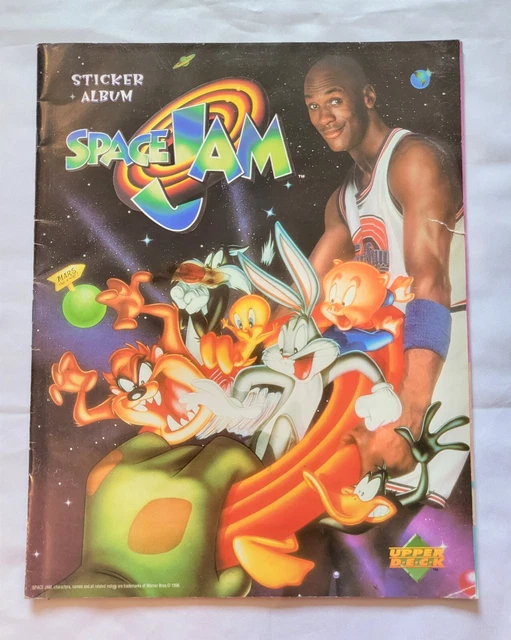 UPPER DECK 'SPACE Jam' Sticker Album (Original 1996 Book) RARE £10.00 ...