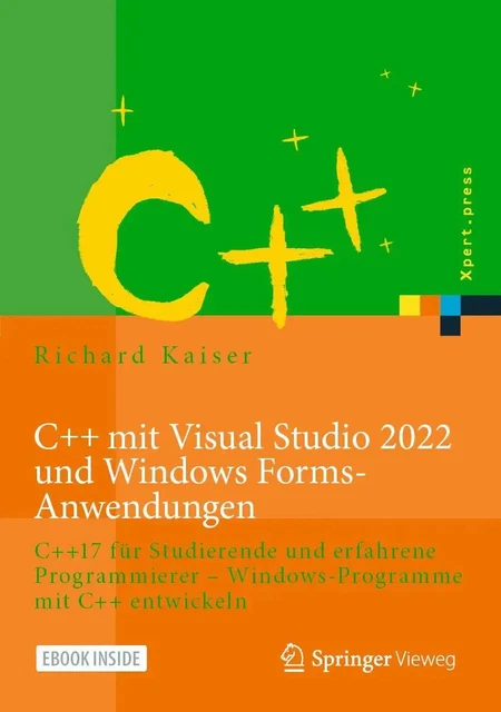 C++ MIT VISUAL Studio 2022 und Windows Forms-Anwendungen | Richard ...