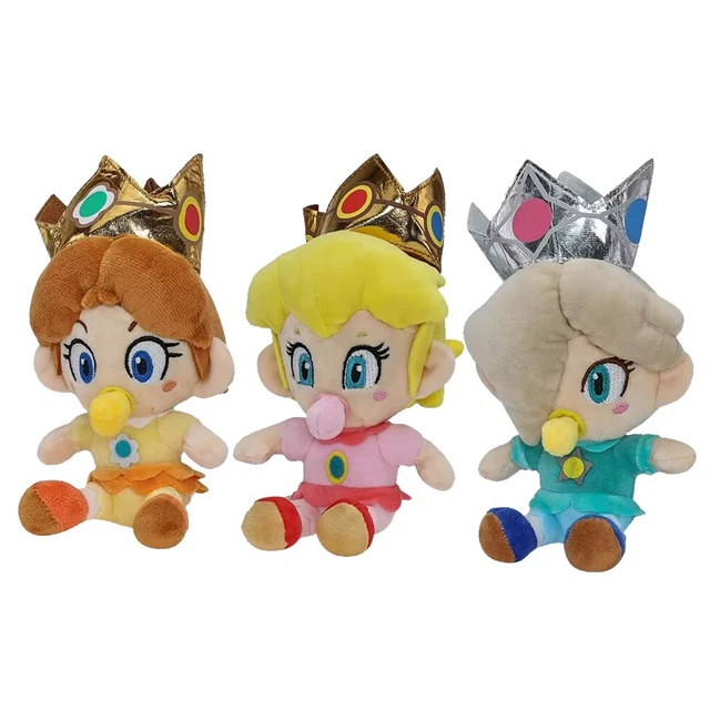 BABY DAISY & Peach & Rosalina Super Mario Plush Doll Set ALL STAR ...
