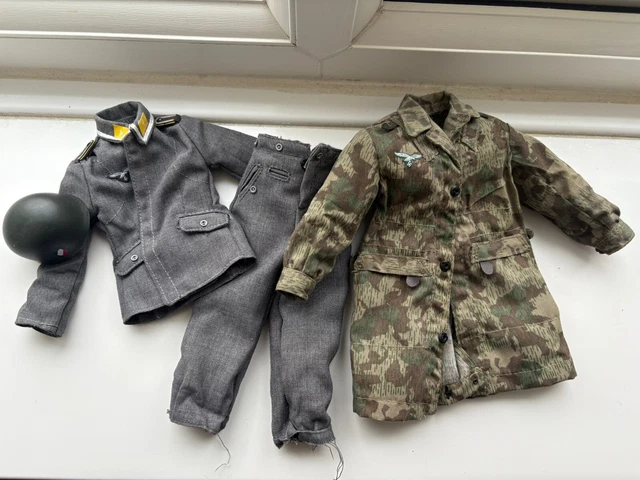 DRAGON ACTION MAN German Ww2 Paratrooper Uniform Plus 1/6 £25.00 ...