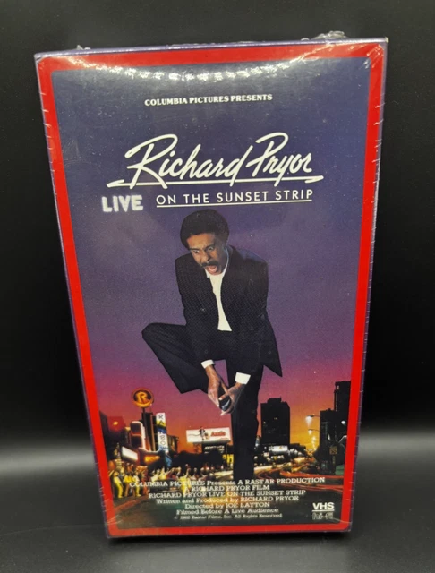 RICHARD PRYOR - Live on Sunset Strip (VHS, 1995) New Factory Seal £5.39 ...