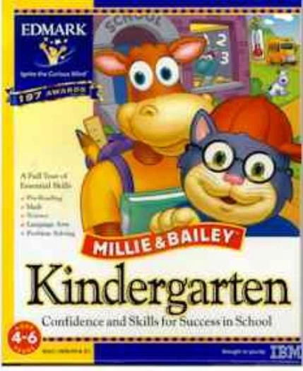 MILLIE & BAILEY: Kindergarten PC CD math book Sammy's Science house ...