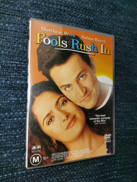 FOOLS RUSH IN (1997) Region 4 DVD Matthew Perry Selma Hayek - FREE POST ...