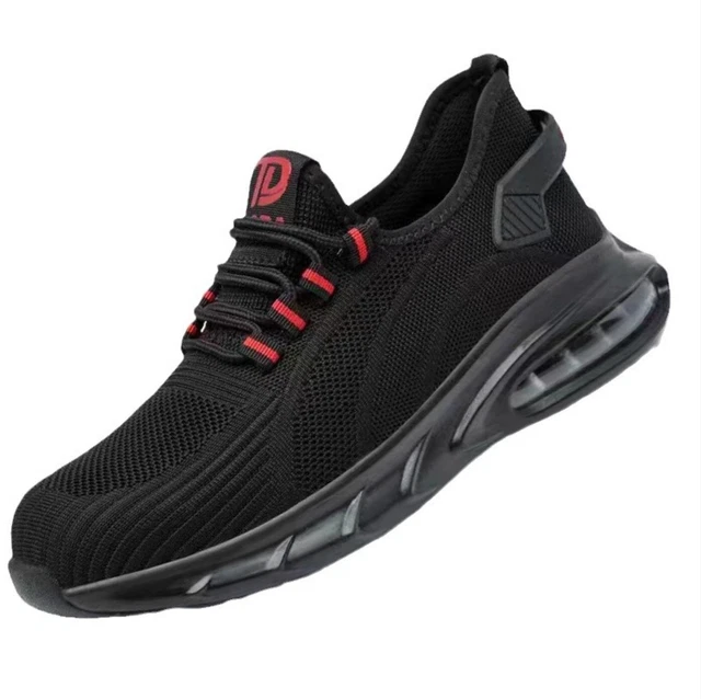 MENS ESD WOMENS Air Safety Shoes Work Boots Steel Toe Cap Trainers ...