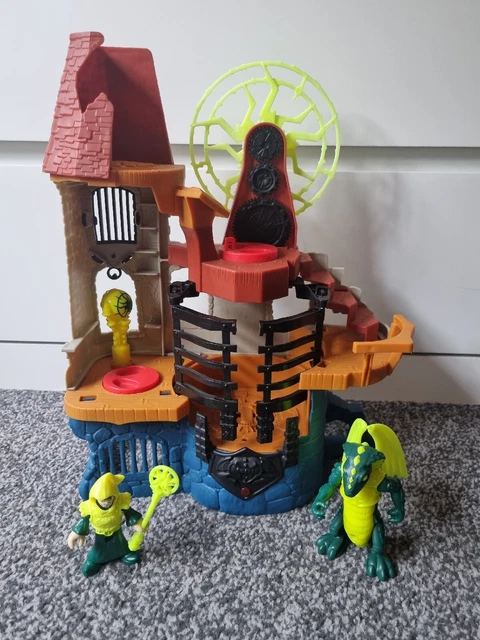 FISHER PRICE IMAGINEXT Wizard Tower Castle Playset with Dragon & Figure ...