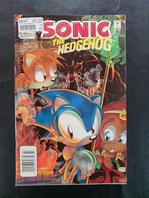 SONIC THE HEDGEHOG Comic #60 1998 $14.99 - PicClick AU