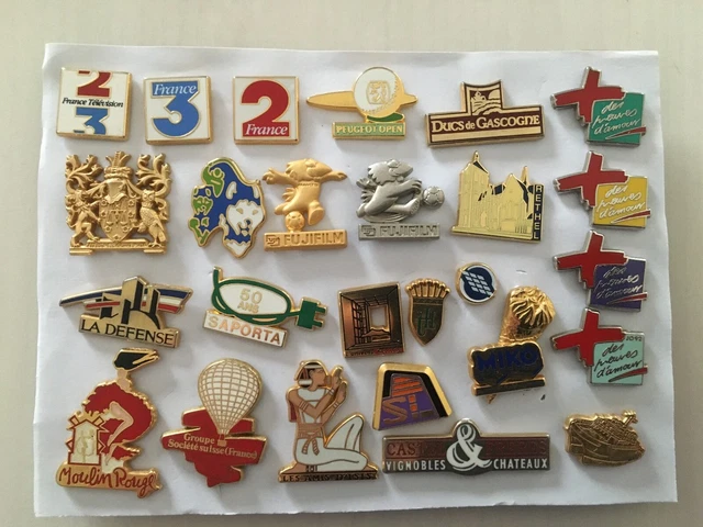 LOT DE 26 pins arthus bertrand EUR 9,90 - PicClick FR