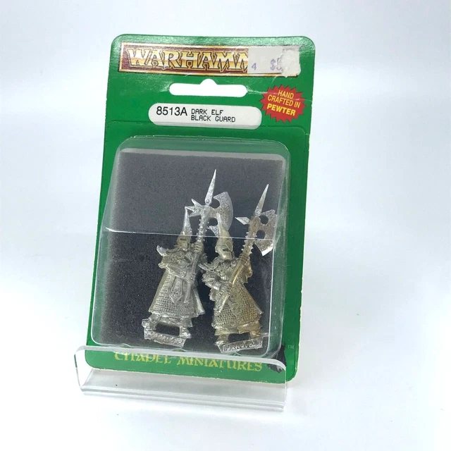 DARK ELF BLACK Guard of Naggaroth Blister Citadel Warhammer Fantasy ...