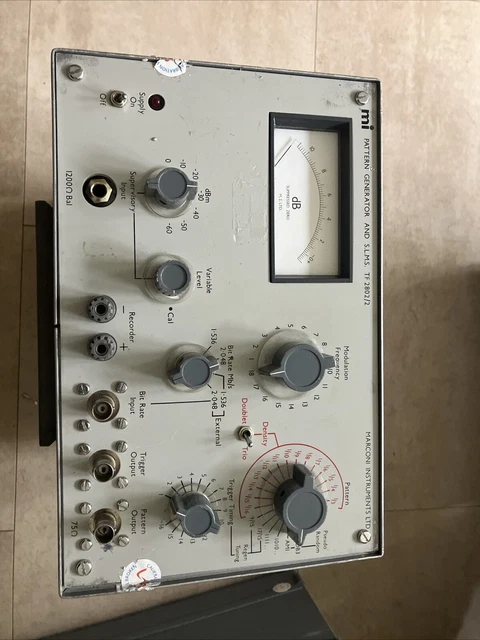 MARCONI INSTRUMENTS PATTERN Generator And SLMS TF2802/2 £156.45 ...