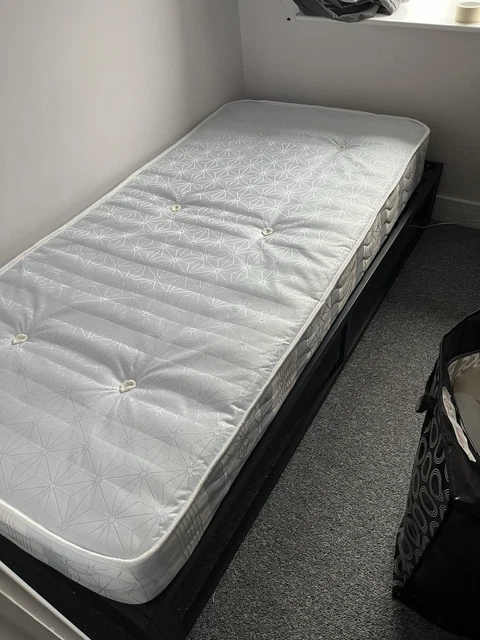 SINGLE BED FRAME And Mattress £21.48 - PicClick UK