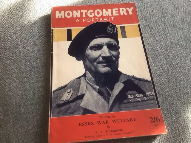 VINTAGE BOOKLET ARMY Commander Montgomery Photos History World War Two ...