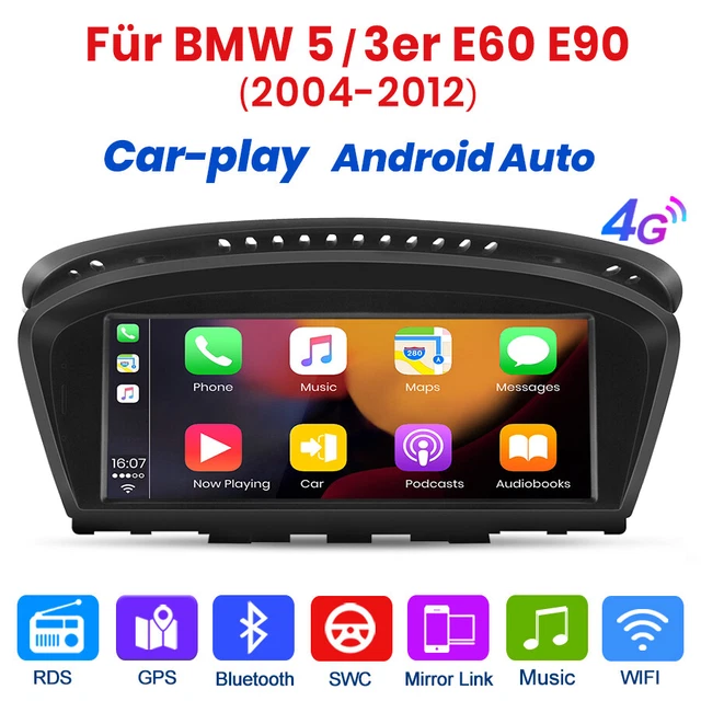 8-KERN FÜR BMW E60 E61 E90 E91 CCC GPS Navi Android 13 Autoradio ...