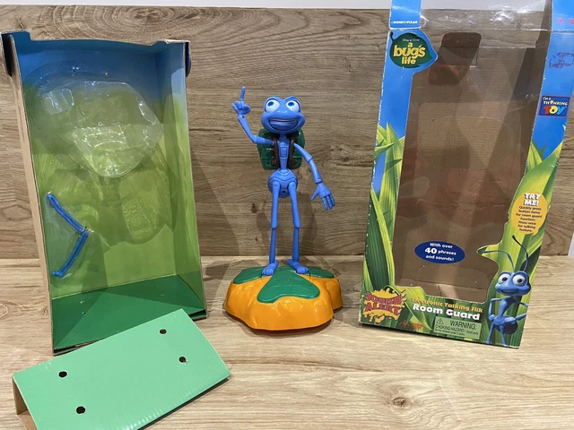 DISNEY PIXAR A Bug’s Life Electronic Talking Flik Room Guard Boxed £29. ...