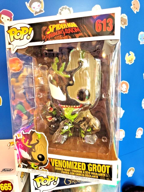 FUNKO POP! MARVEL VENOM VENOMIZED GROOT figure 25 cm. jumbo 10" 613 ...