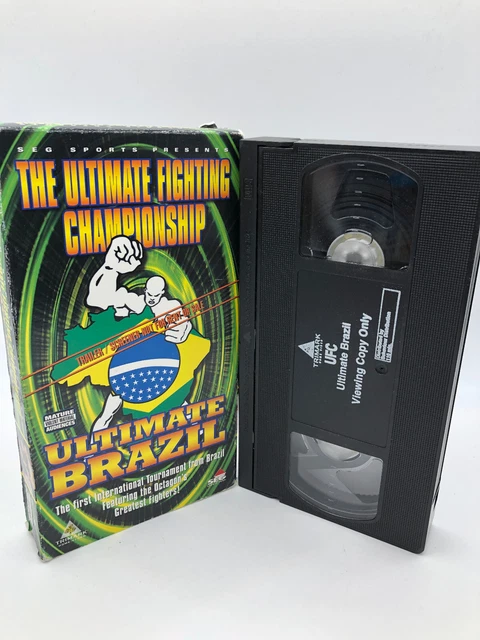 UFC ULTIMATE FIGHTING Championship: Brazil (Used VHS Screener Copy) $6. ...