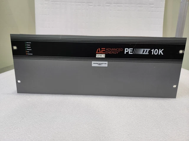AE ADVANCED ENERGY PE-II 10K Low-Frequency Power Supply 3157600-109 (As ...