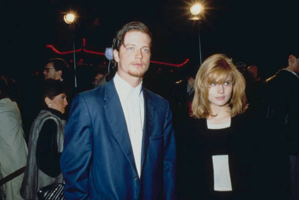 ACTOR ERIC STOLTZ and American actress Jennifer Jason Leigh 1987 OLD ...