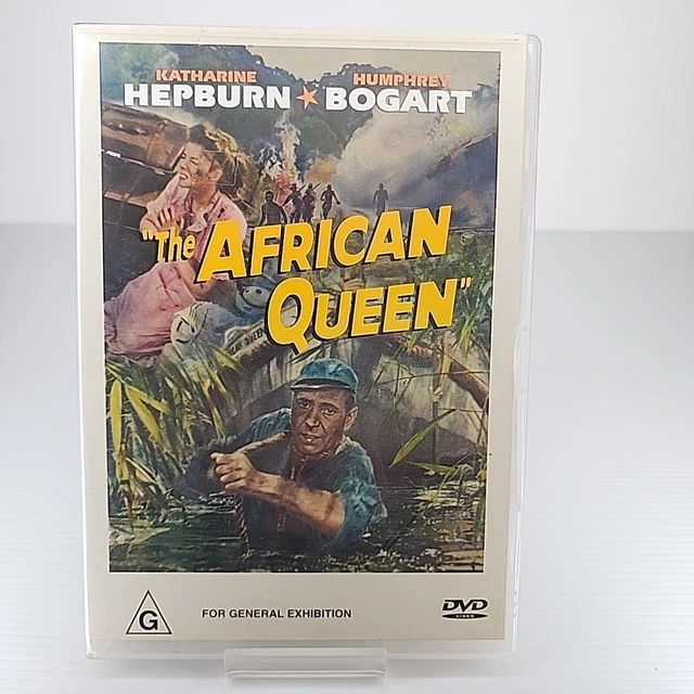 AFRICAN QUEEN, THE DVD, 1951 Katharine Hepburn Humphrey Bogart Robert ...