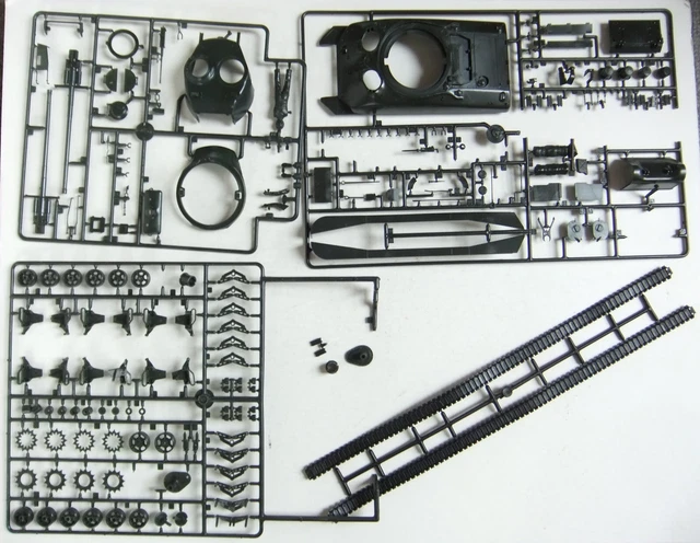 RARE, VINTAGE AIRFIX Type Model Kit To Build - Unknown Tank ...