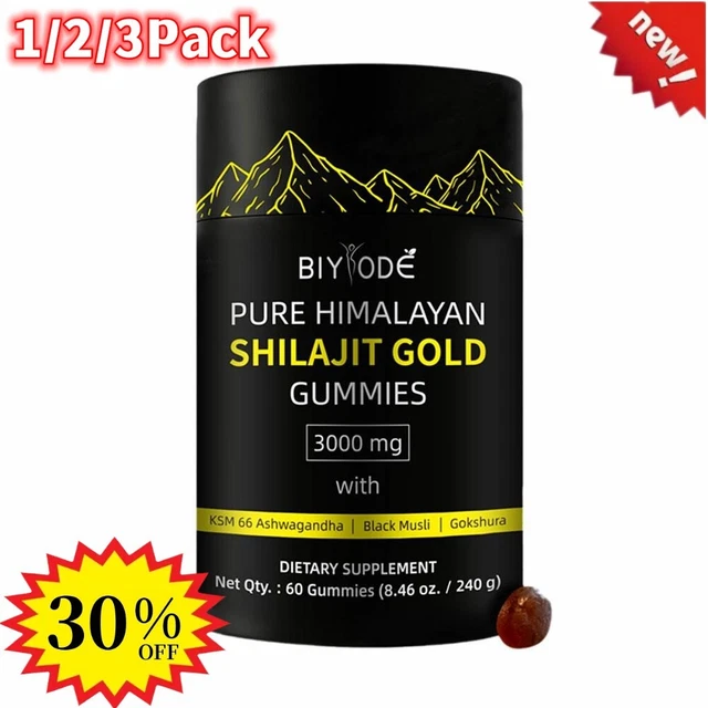 1-3PCS SHILAJIT GUMMIES Pure 100%Himalayan Shilajit Resin Natural ... 1-3PCS SHILAJIT GUMMIES Pure 100%Himalayan Shilajit Resin Natural ...