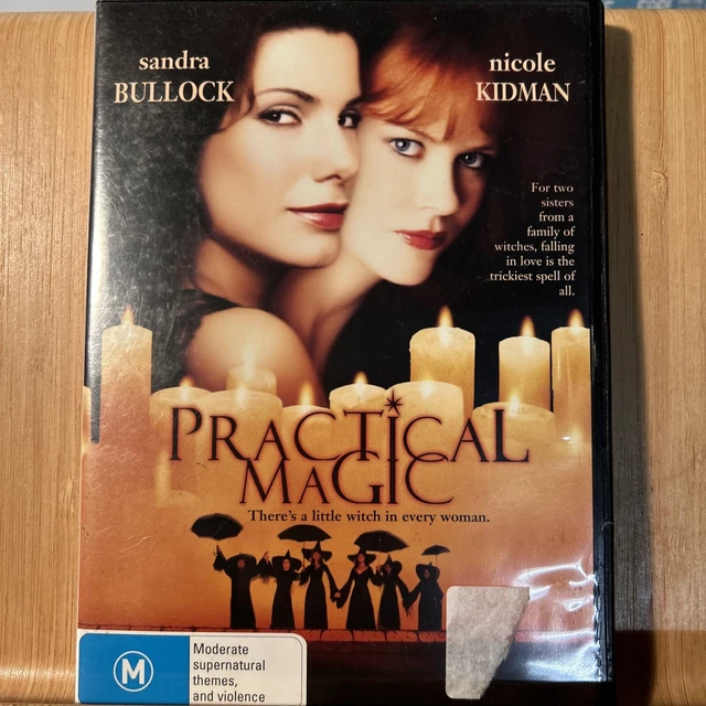 PRACTICAL MAGIC DVD 1998 Region 4 Sandra Bullock Nicole Kidman (S6.7 ...