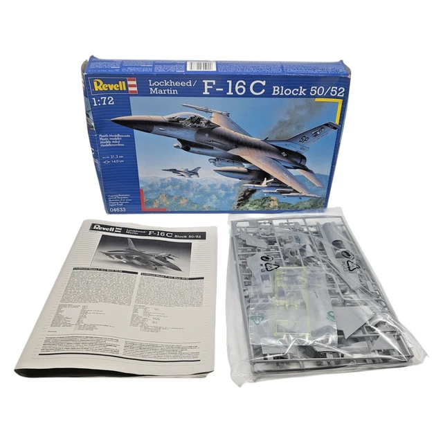 REVELL LOCKHEAD MARTIN F-16 C Block 50/52 2002 NEU Modellbausatz ...