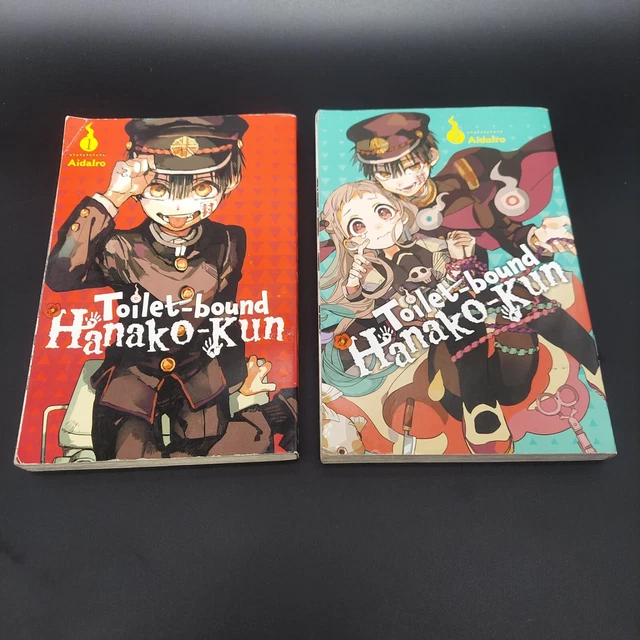 TOILET-BOUND HANAKO-KUN VOLUME 1 & 2 (Yen Press Managa Book Set) VG/FN ...