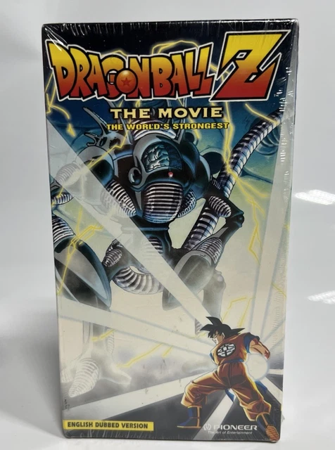 SEALED DRAGON BALL Z The Movie The Worlds Strongest VHS, 1998, Dubbed ...