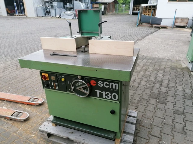 TABLE MILLING MACHINE SCM type T 130 N used table milling machine rigid ...