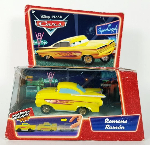 DISNEY PIXAR CARS Supercharged Ramone Pullback Motor Car L5071 Sealed ...