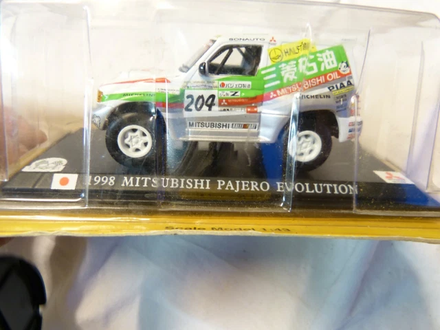 RALLYE RAID . Mitsubishi Pajero Evolution.....del Prado Dakar .Port ...