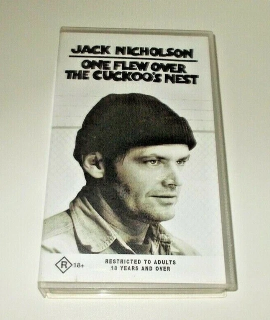 ONE FLEW OVER the cuckoo's nest VHS Pal small box Jack Nicholson $18.79 - PicClick AU