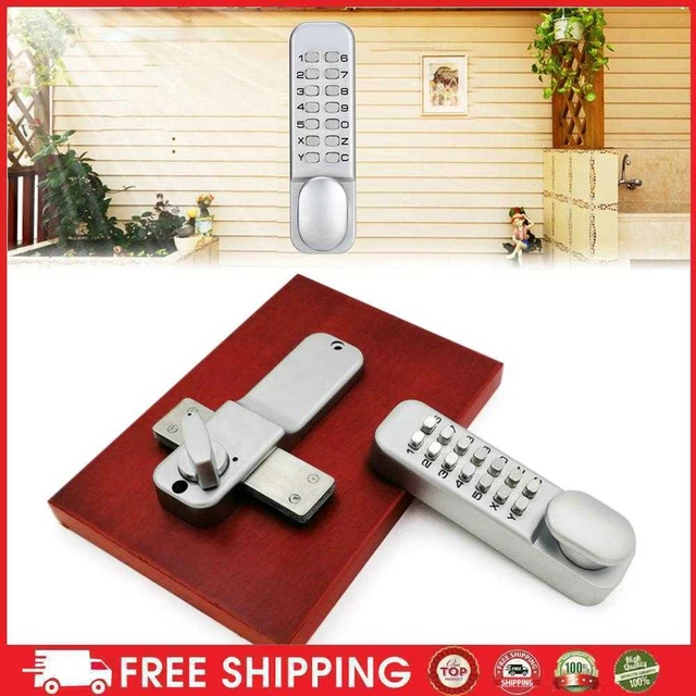 DIGITAL DOOR LOCK Push Button Keypad Keyless Code Combination Lock Set EUR 42,39 - PicClick DE