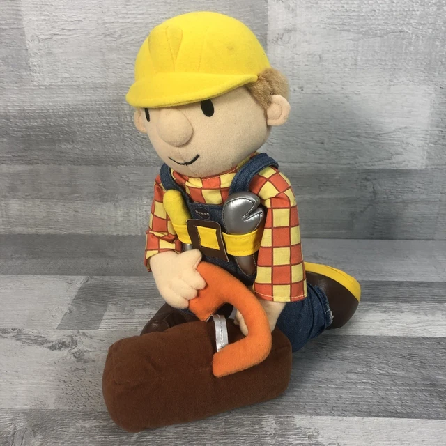 BOB THE BUILDER Plush Soft Toy Born to Play 2002 Sound Not Working £5. ...