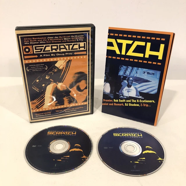 SCRATCH A FILM By Doug Pray Dvd Hip Hop Dj Music 2-Disc Set 2001 W ...