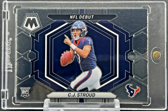 CJ STROUD MINT ROOKIE CARD 2023 PANINI MOSAIC NFL DEBUT INVESTMENT CARD TEXANS $37.60 - PicClick CA
