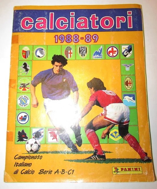 ALBUM PANINI CALCIO 1988/89 1988-89 88-89 calciatori figurine EUR 55,00 ...