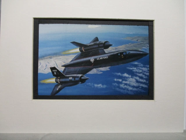 LOCKHEED SR 71 Blackbird Revell modèle avion boîte haut art couleur artiste G2 EUR 27,84 ...