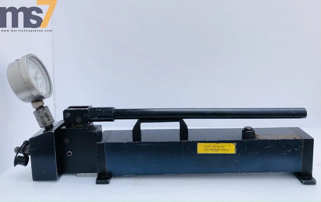 PA-1502 HIGH PRESSURE Hydraulic Hand Pump 1600 Bar Capacity 4 Line #Not ...