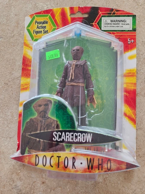 DOCTOR WHO SCARECROW poseable action figure set series 3 (6") $9.99 ...