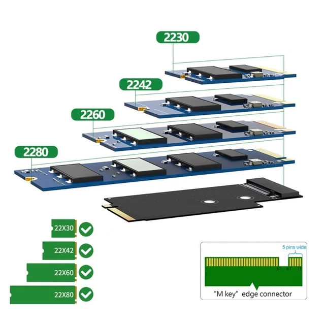 MEMORY CARD CONVERTERS for Legion Go Computer SSD Expand Storage ...