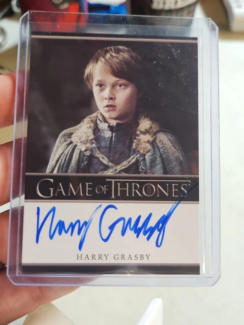 2022 RITTENHOUSE GAME Thrones Complete Series 2 autograph auto Harry ...