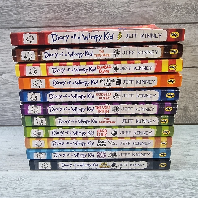 DIARY OF A Wimpy Kid Books Bundle of 11 by Jeff Kinney £22.99 - PicClick UK