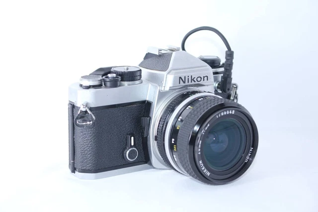NIKON FE AI Camera with NIKKOR 28mm F3.5 Lens - Very Good Condition ...
