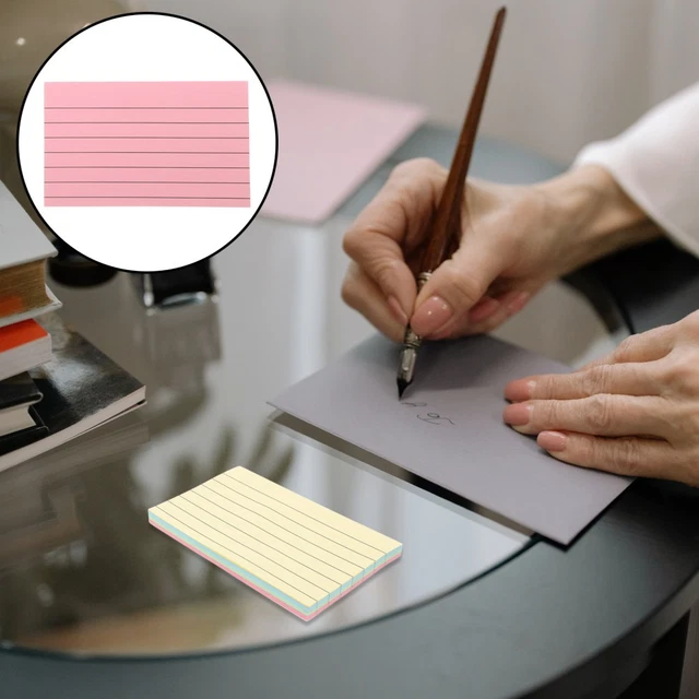 180 PCS CARD Paper Color Note Cards College Essentials for Class $19.38 ...