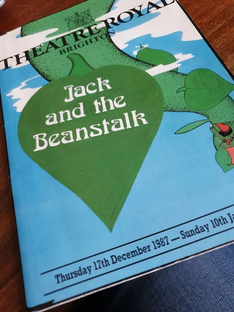 JACK AND THE Beanstalk Brighton Anneka Rice Derek Royle Barry Howard ...