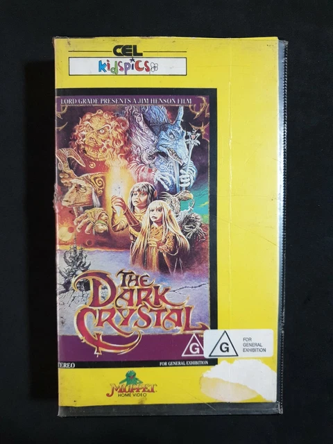THE DARK CRYSTAL - 1982 Classic Jim Henson Video Cassette VHS Tape ...